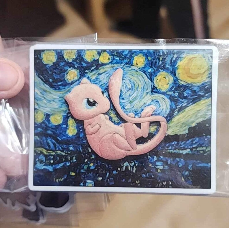 Starry Night Van Goh Magnet - Etsy
