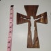 Wooden Cross With Jesus - Etsy