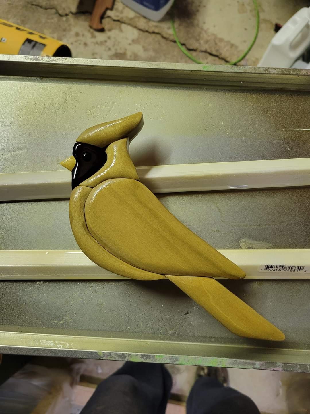 Wooden Intarsia Female Cardinal - Etsy