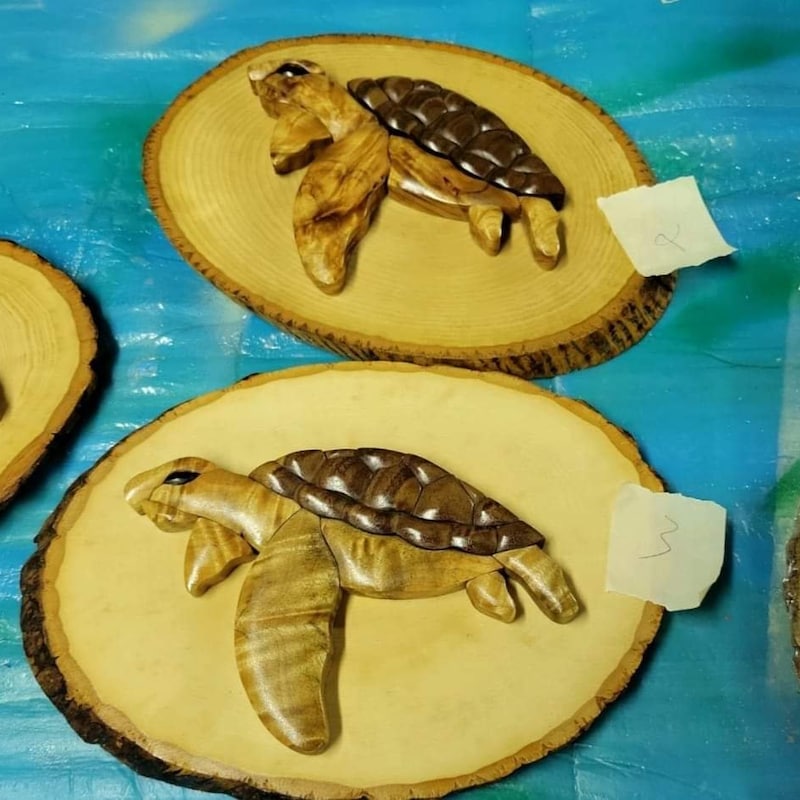 Wood Intarsia - Etsy