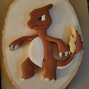 Fire Type, Lizard, 2nd Evolution, 1st Gen. - Etsy