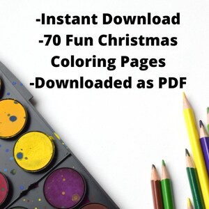 70 Fun Christmas Coloring Pages for All Ages - Etsy