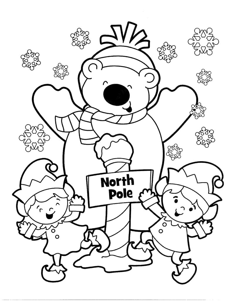 70 Fun Christmas Coloring Pages for All Ages - Etsy