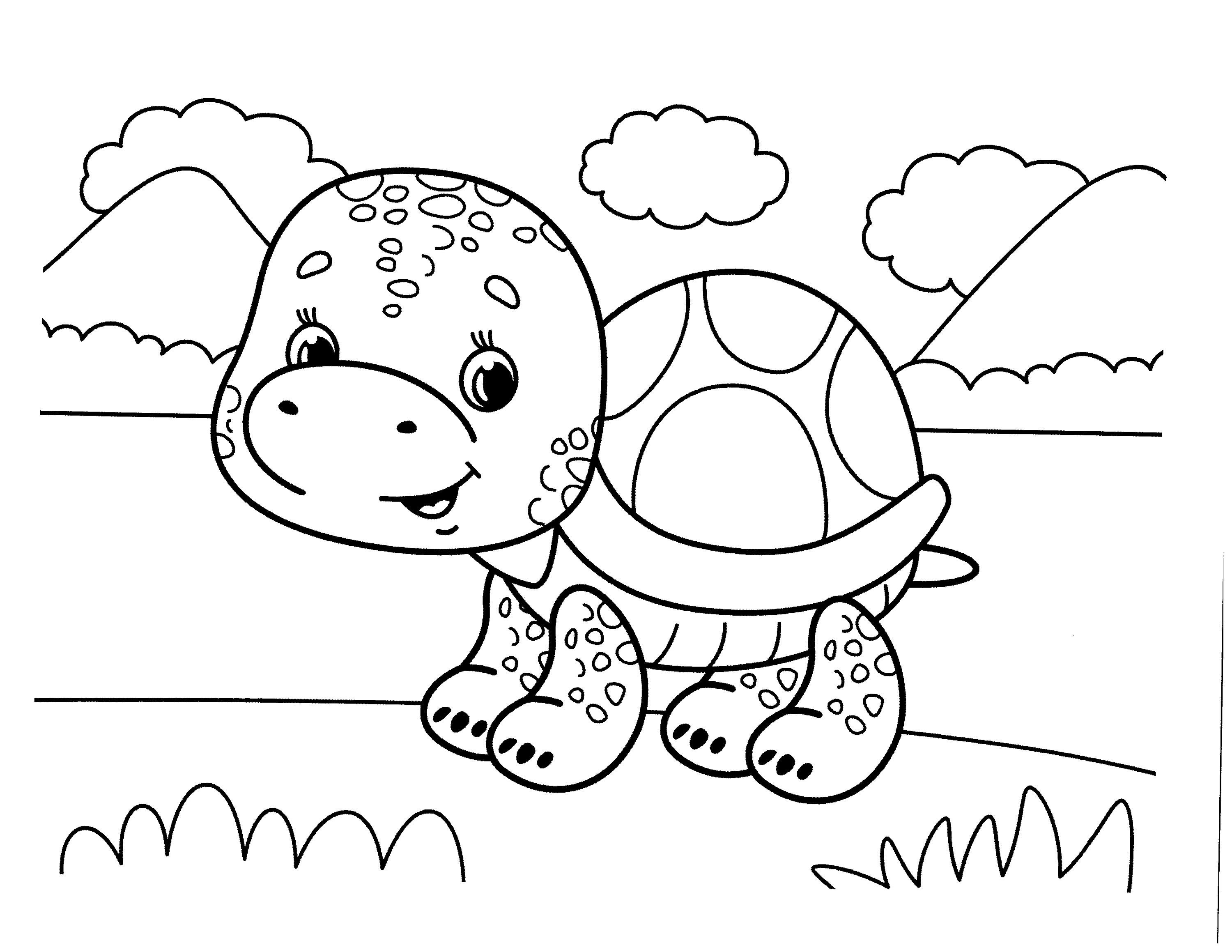 40 Adorable Animal Coloring Pages- Instant PDF Download - Etsy