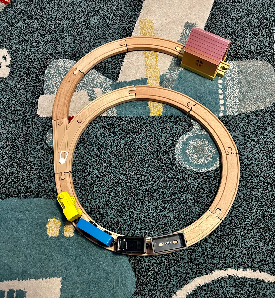 Brio Thomas IKEA Compatible Curved Switch Train Track Multi Color. - Etsy