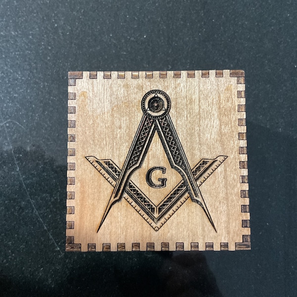 Masonic Jewelry Box - Etsy