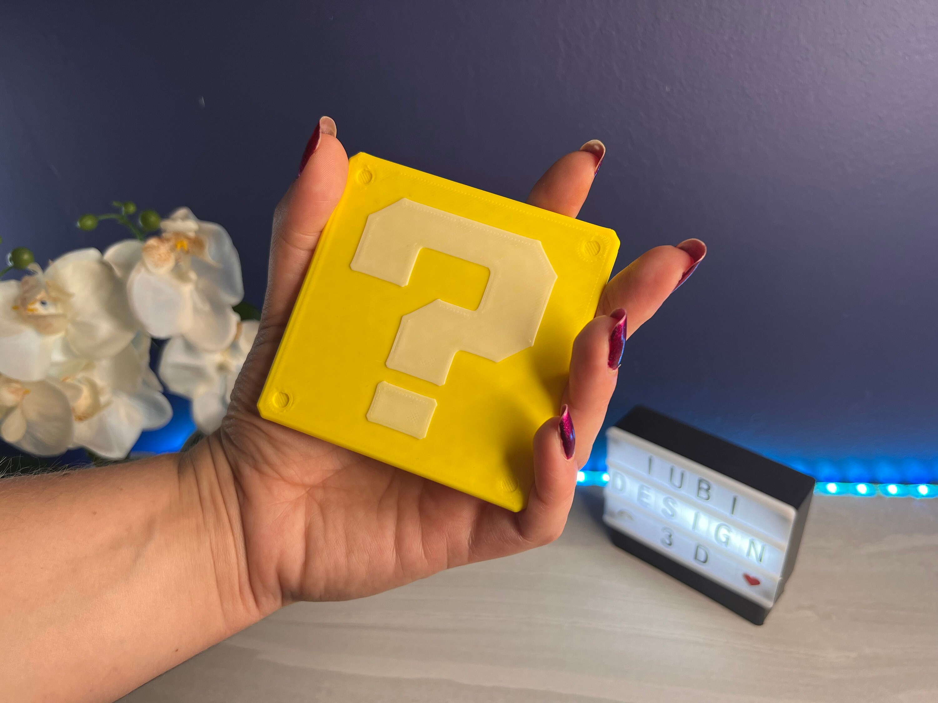 Super Mario Bros. Question Mark Block Coasters Fun Game Room - Etsy UK