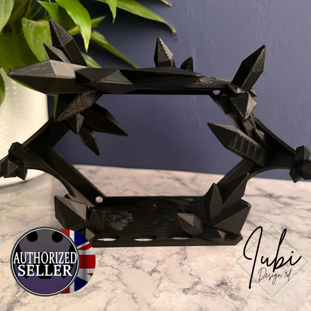 Crystal Cave Dragon Stand Majestic Display for Articulating Dragons and ...