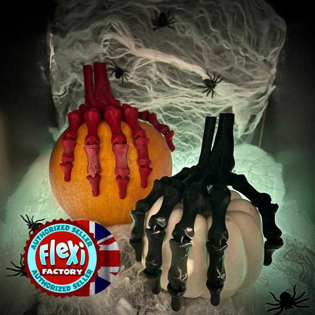 Realistic Articulating Skeleton Hand Spooktacular Halloween - Etsy