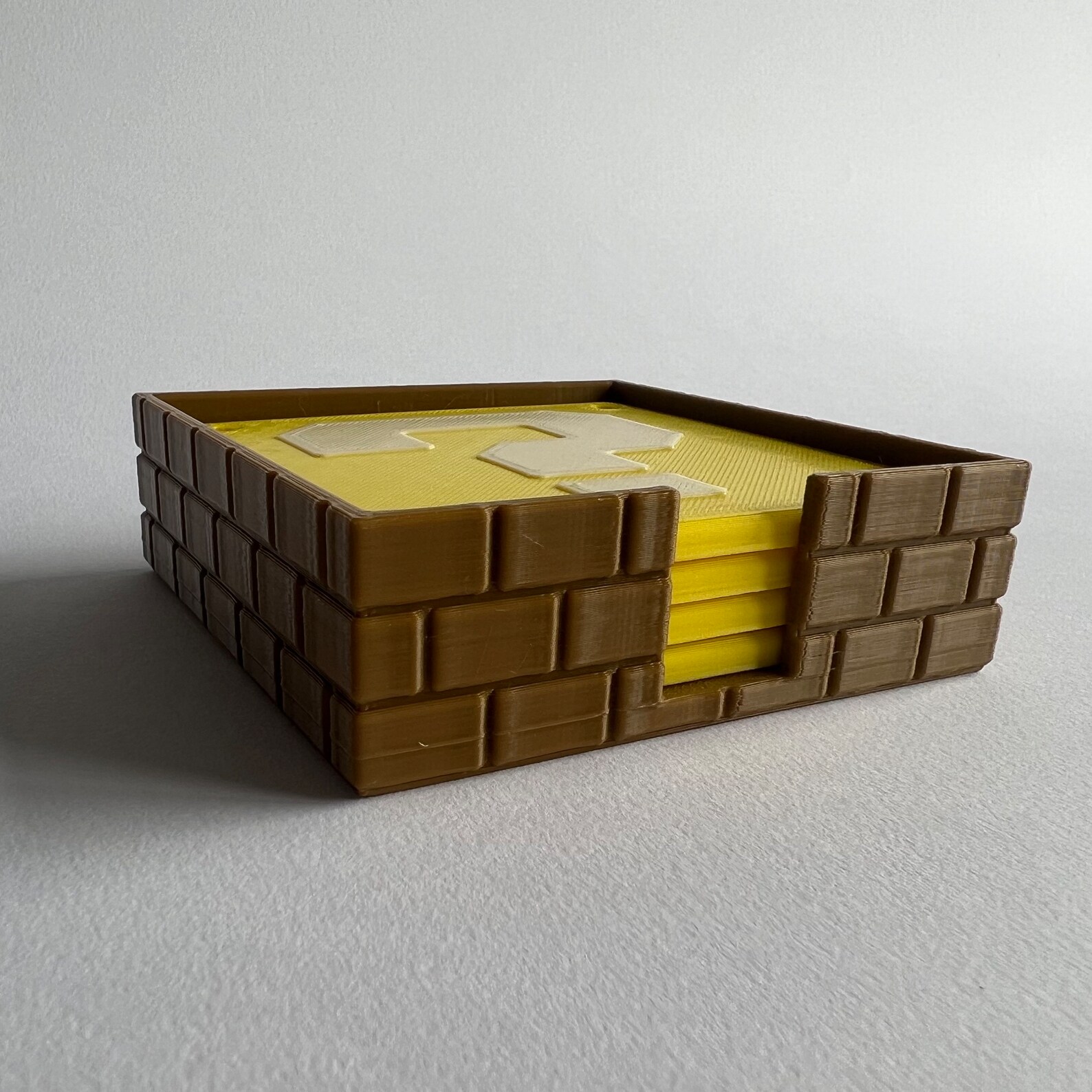 Super Mario Bros. Question Mark Block Coasters Fun Game Room ...