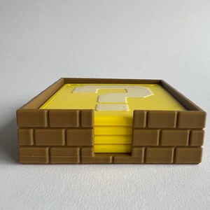 Super Mario Bros. Question Mark Block Coasters | Fun Game Room ...