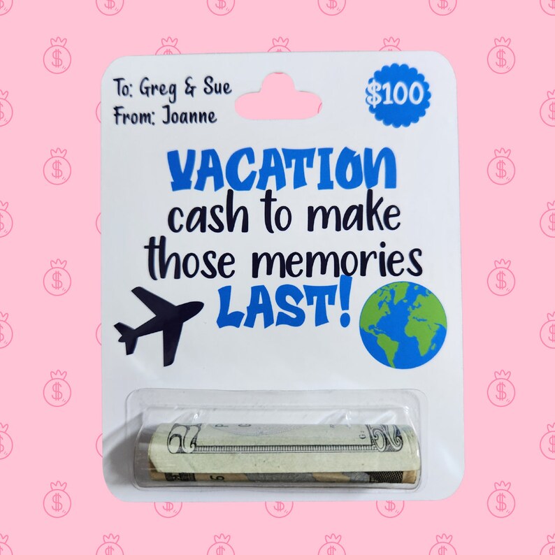 Personalized Vacation Money Card: Unique Traveler Gift - Etsy