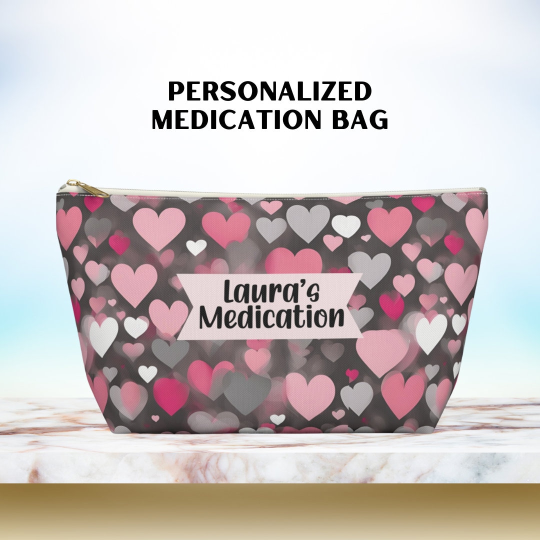 Personalized Medication Bag, Medical Bag, Custom Name Drugs Bag, Travel ...