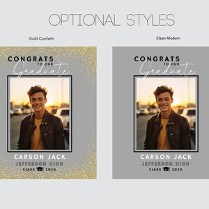 Custom Graduation Back Drop/wall Hanging Personalized With Grad or ...