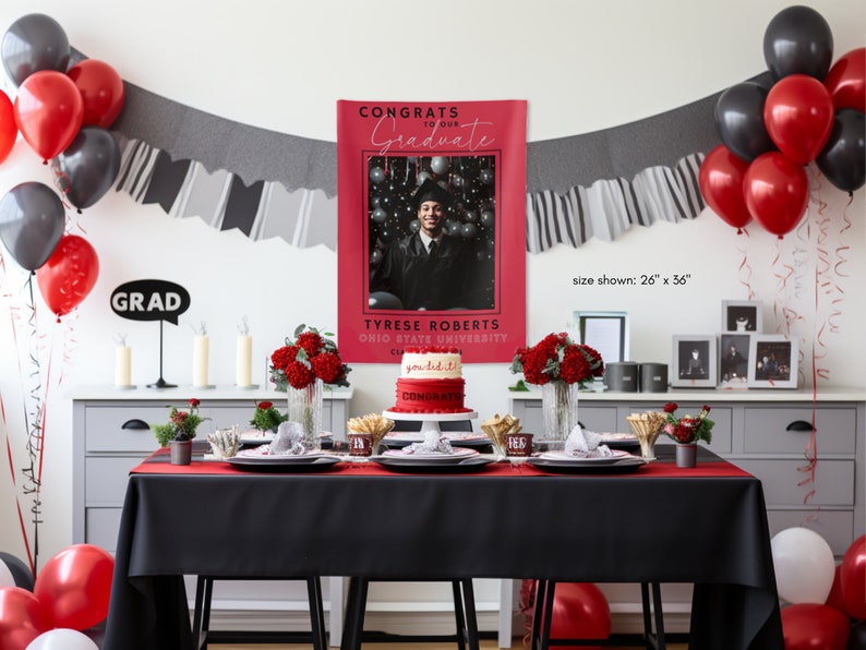 Custom Graduation Back Drop/wall Hanging Personalized With - Etsy