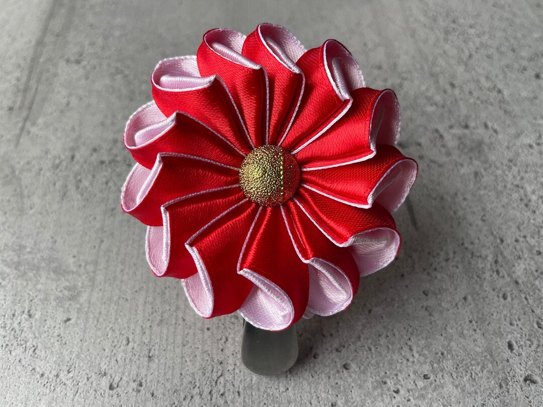 Red and Gold Dog Show Number Holder / Ring Number Clip / Catalogue ...