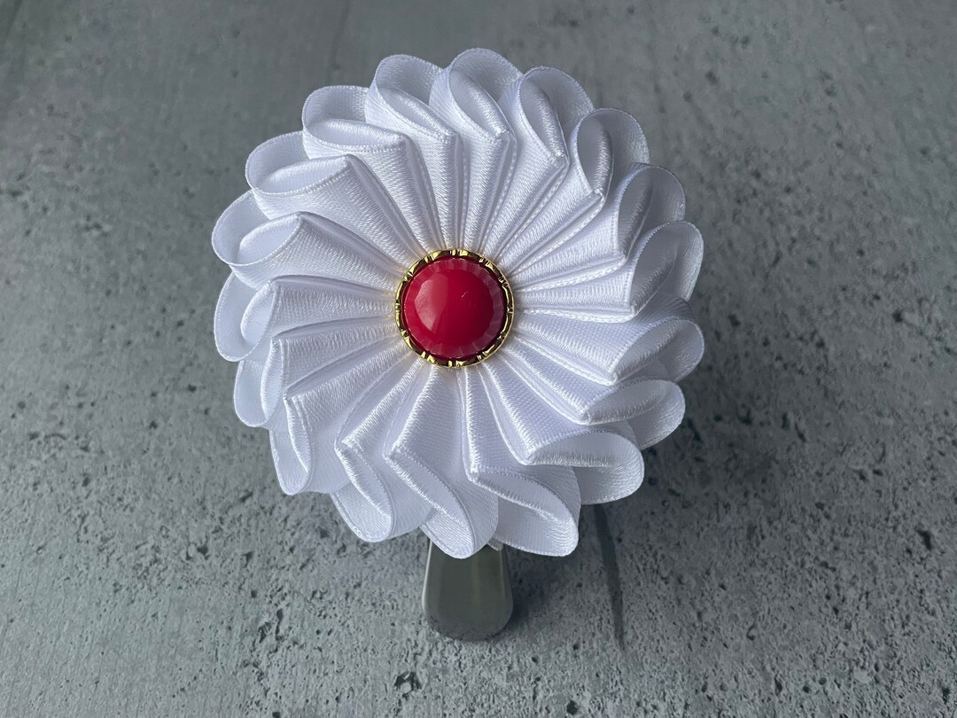 Red and White Dog Show Number Holder / Dog Show Ring Clip / - Etsy