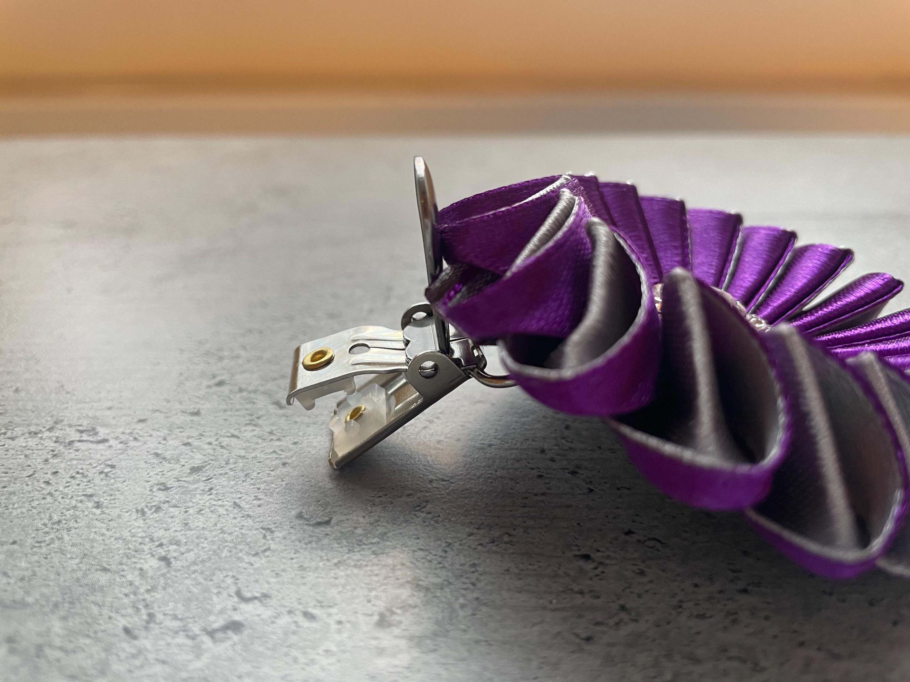 Catalog Number Holder Made of Satin Ribbon / Dog Show Number Clip ...
