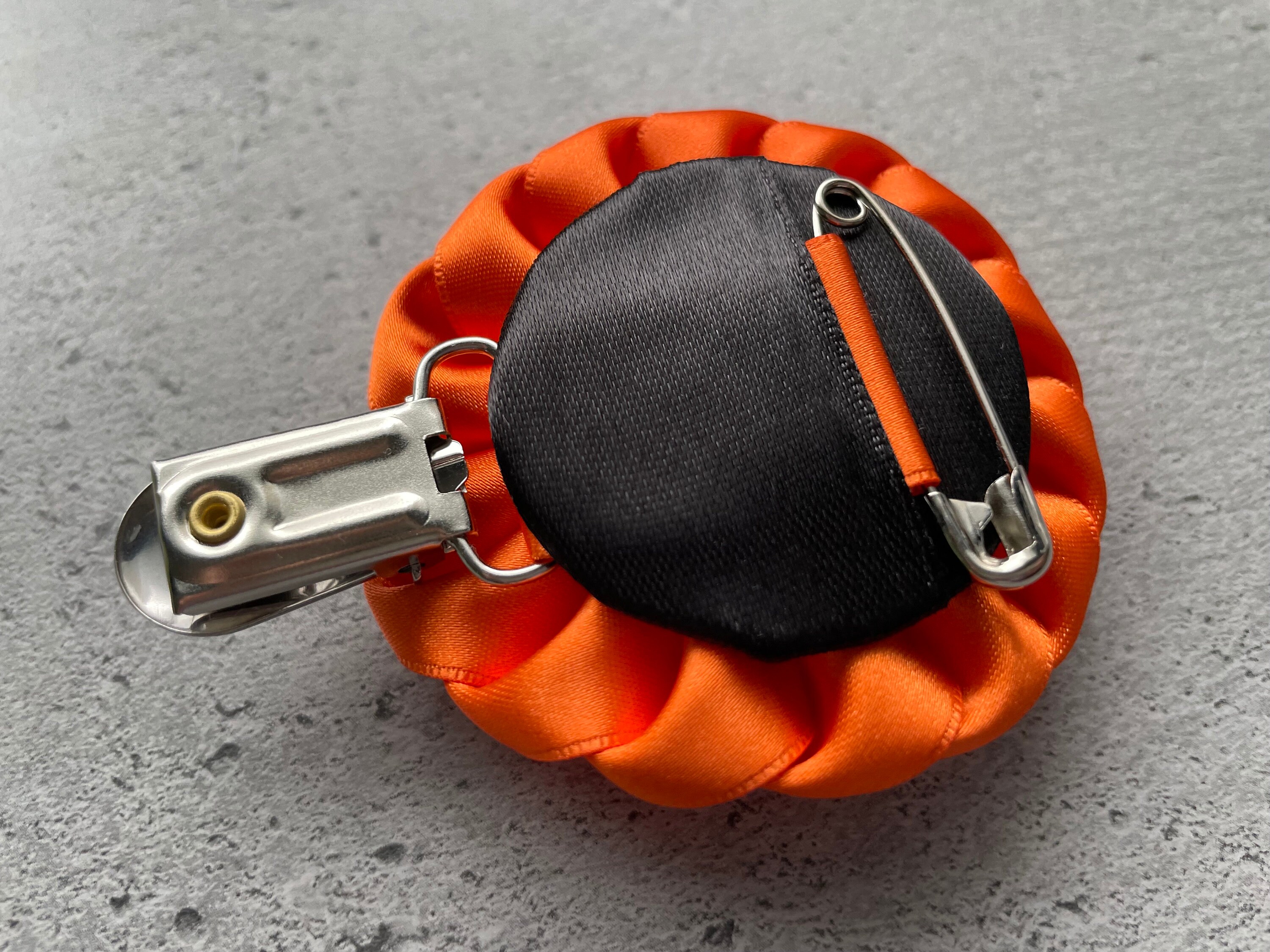 Catalog Number Holder Made of Satin Ribbon / Dog Show or Cat Show ...