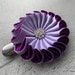 Violet Dog Show Ring Clip / Dog Show Number Holder / Satin - Etsy