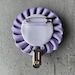 Violet Dog Show Ring Clip / Dog Show Number Holder / Satin - Etsy