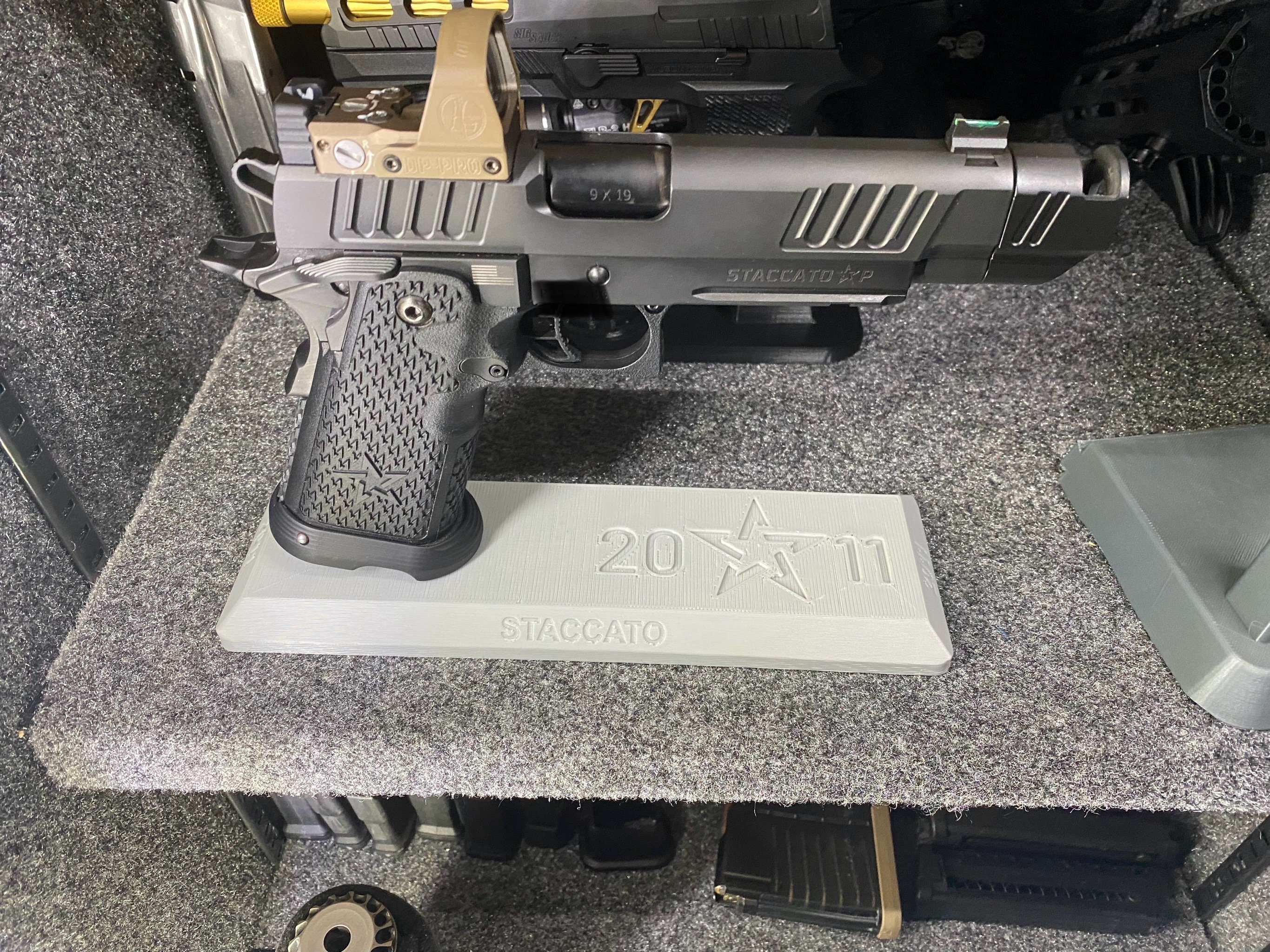 FDM Staccato 2011 Pistol Display Stand Grey Gray Color - Etsy