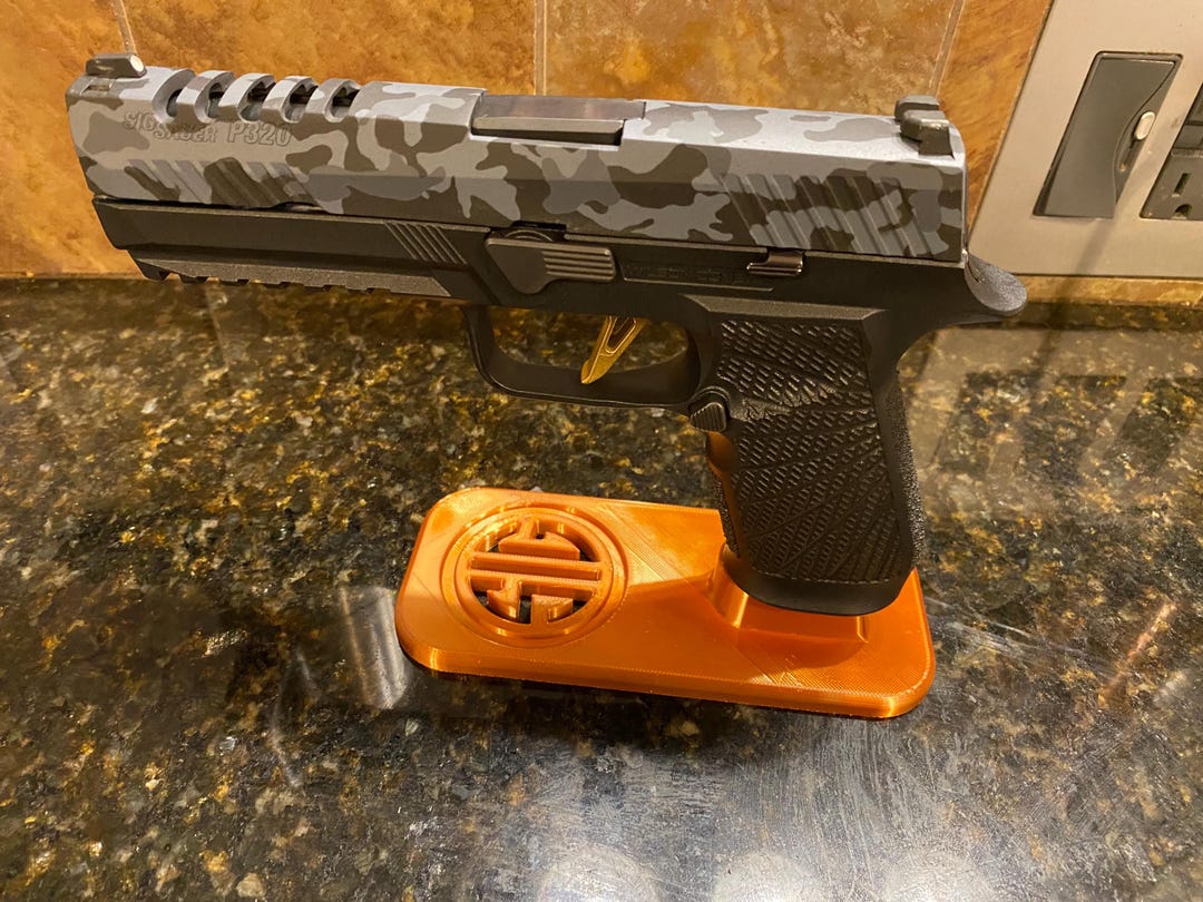 Sig Sauer Double Stack Pistol Display Stand Copper Fits M17, M18, P365 ...