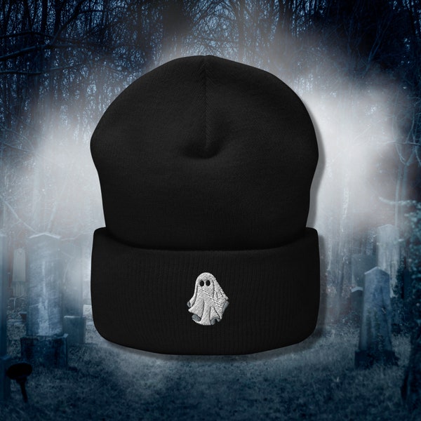 Ghost Beanie - Etsy