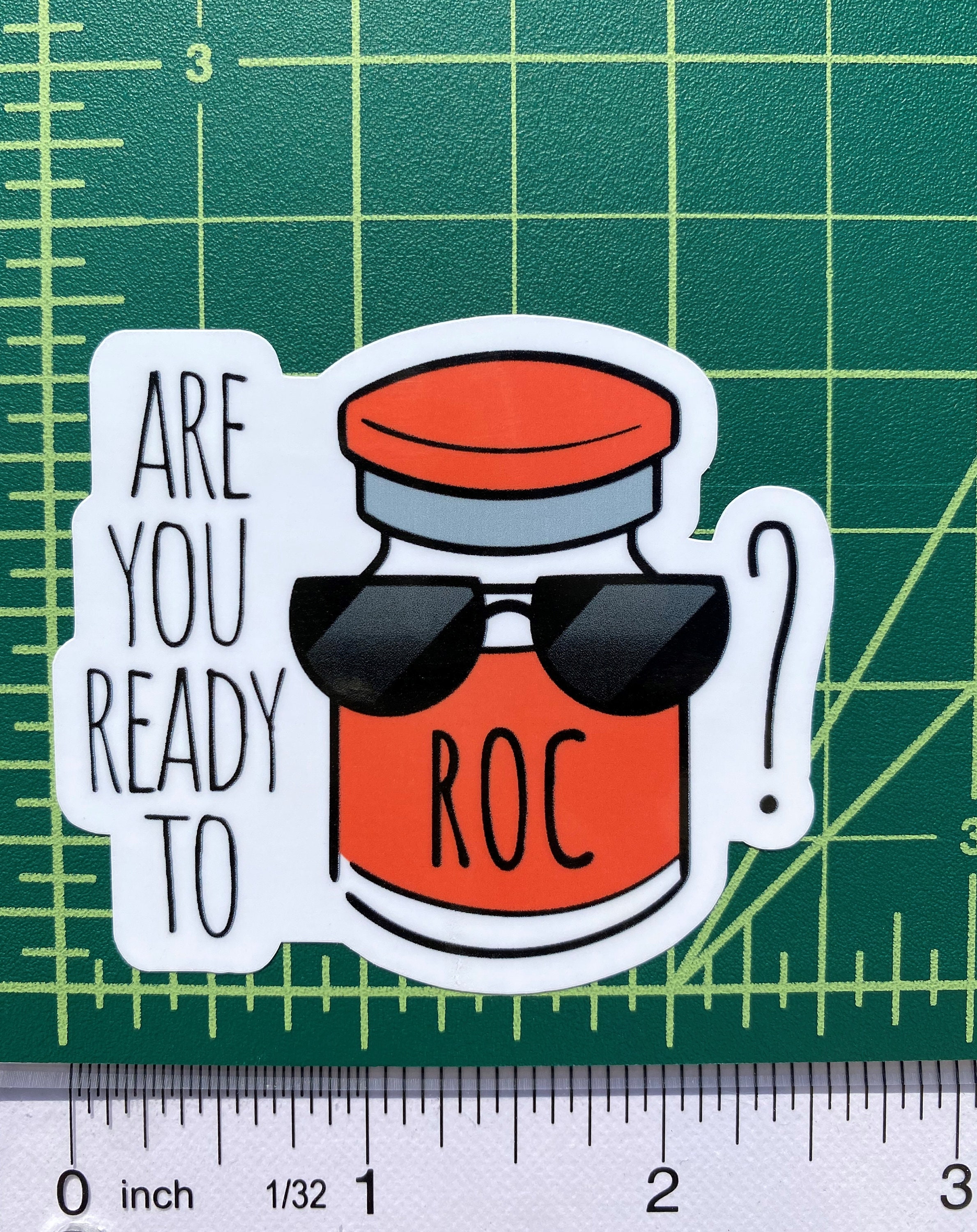 Rocuronium Drug Sticker (waterproof Vinyl) - Etsy