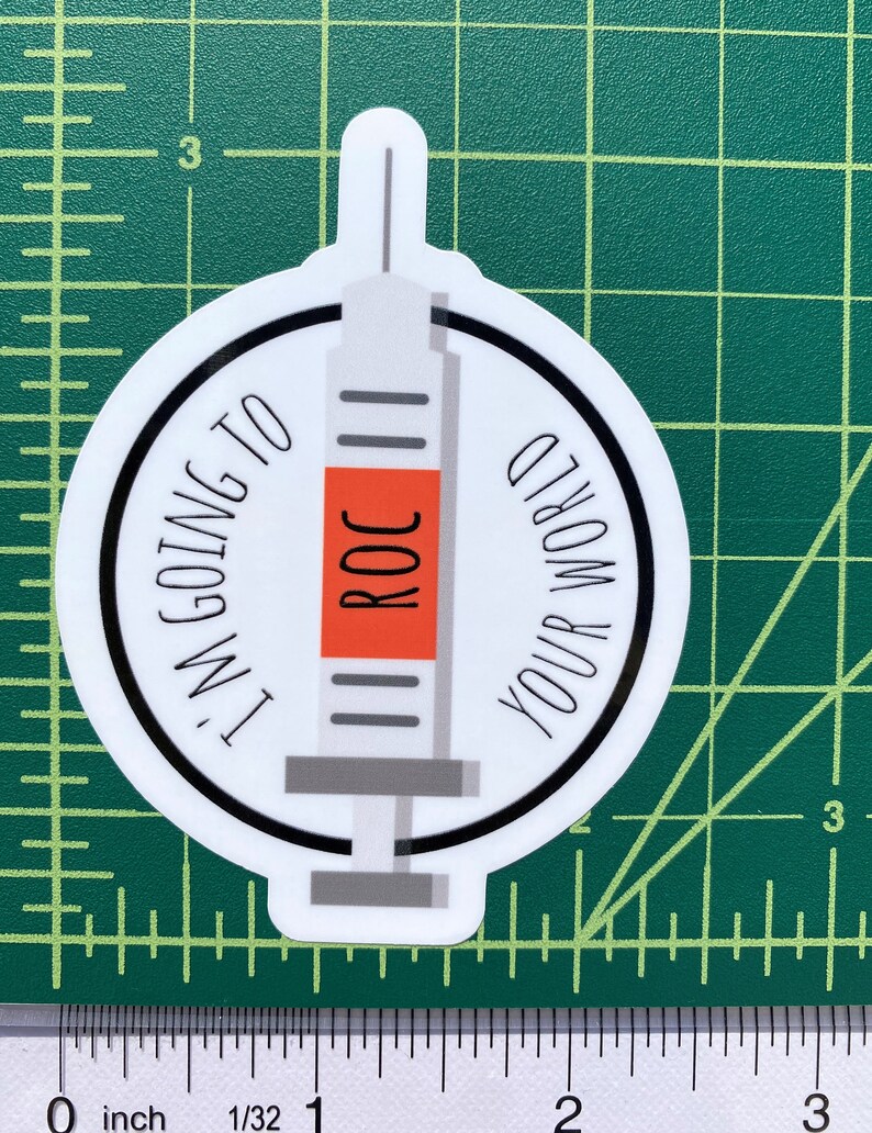 Rocuronium Drug Sticker (waterproof Vinyl) - Etsy