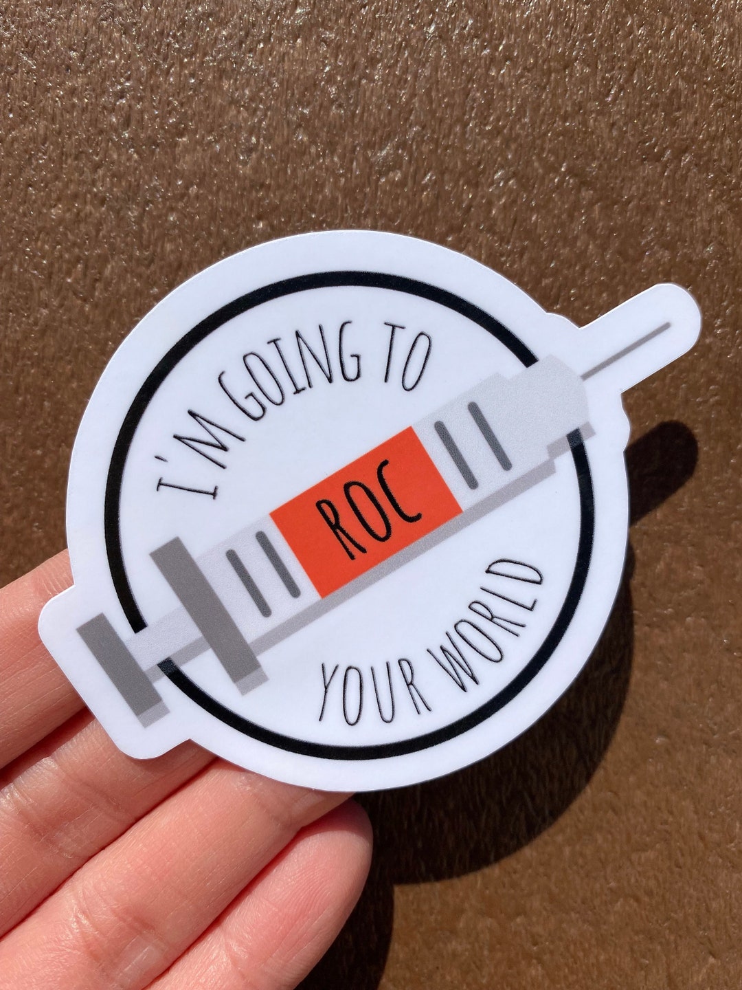 Rocuronium Drug Sticker (waterproof Vinyl) - Etsy