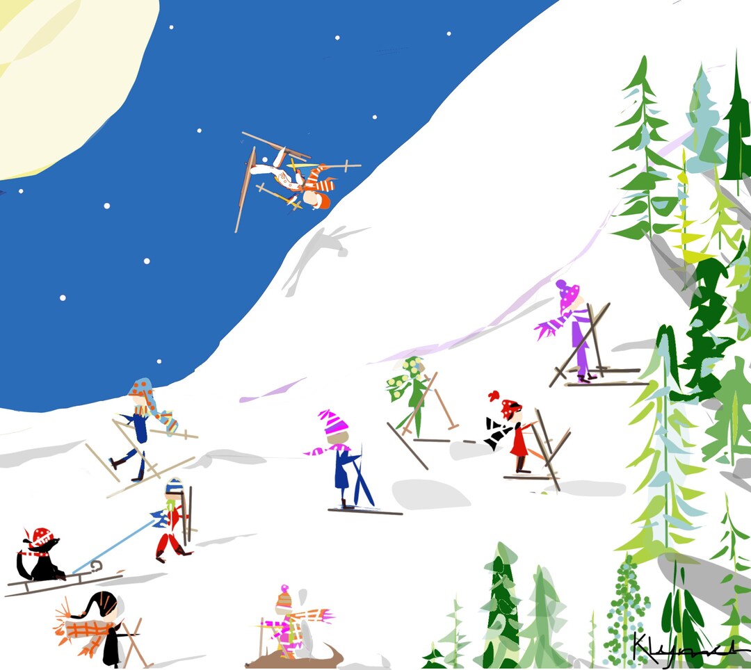 Slippery Slope - Etsy