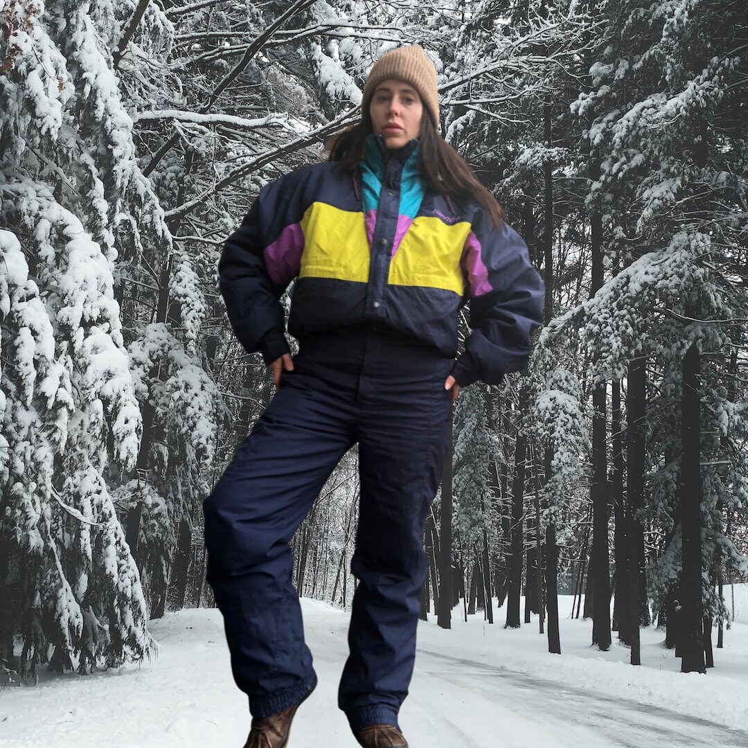 80s NEVICA Vintage Snowsuit - Etsy