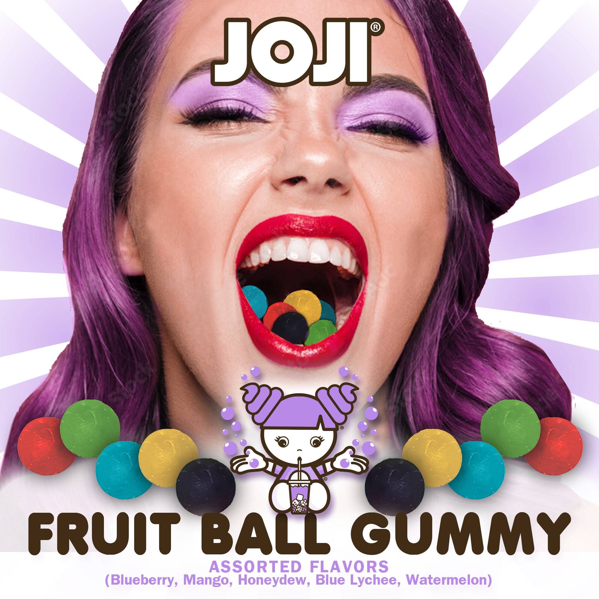 JOJI® Fruit Boba Ball Gummies - Etsy