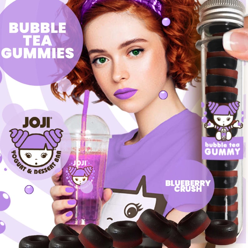 JOJI® Bubble Tea Gummies - Etsy
