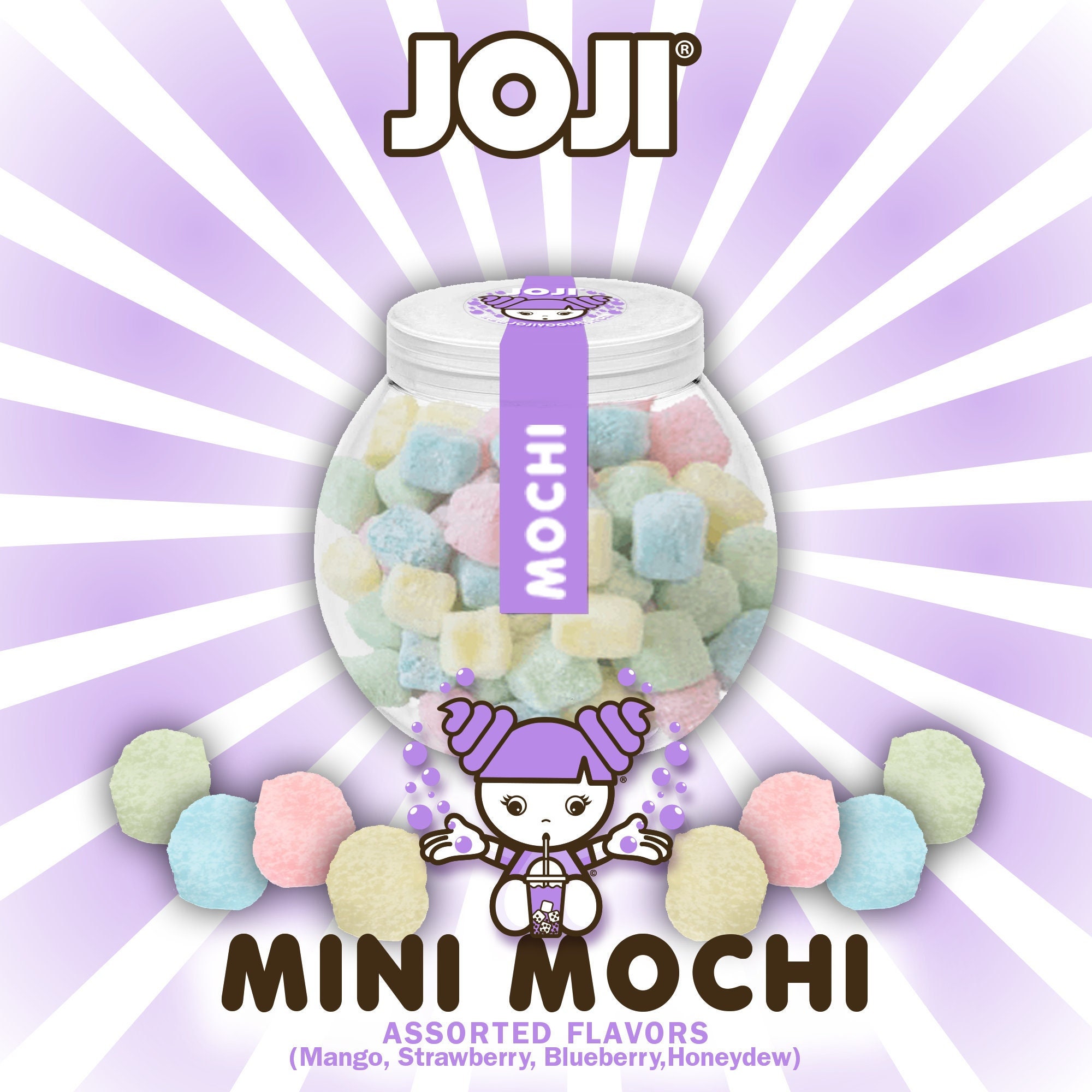 JOJI® Mini Mochi - Rainbow - Etsy