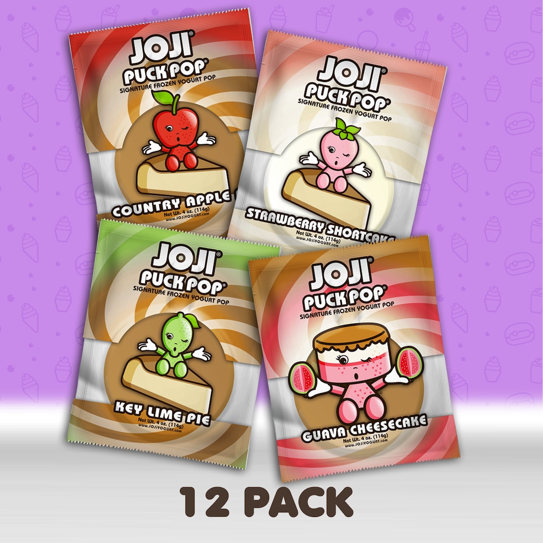 JOJI® Fruit Lovers Puck Pop® Collection - 12 Pack - Etsy
