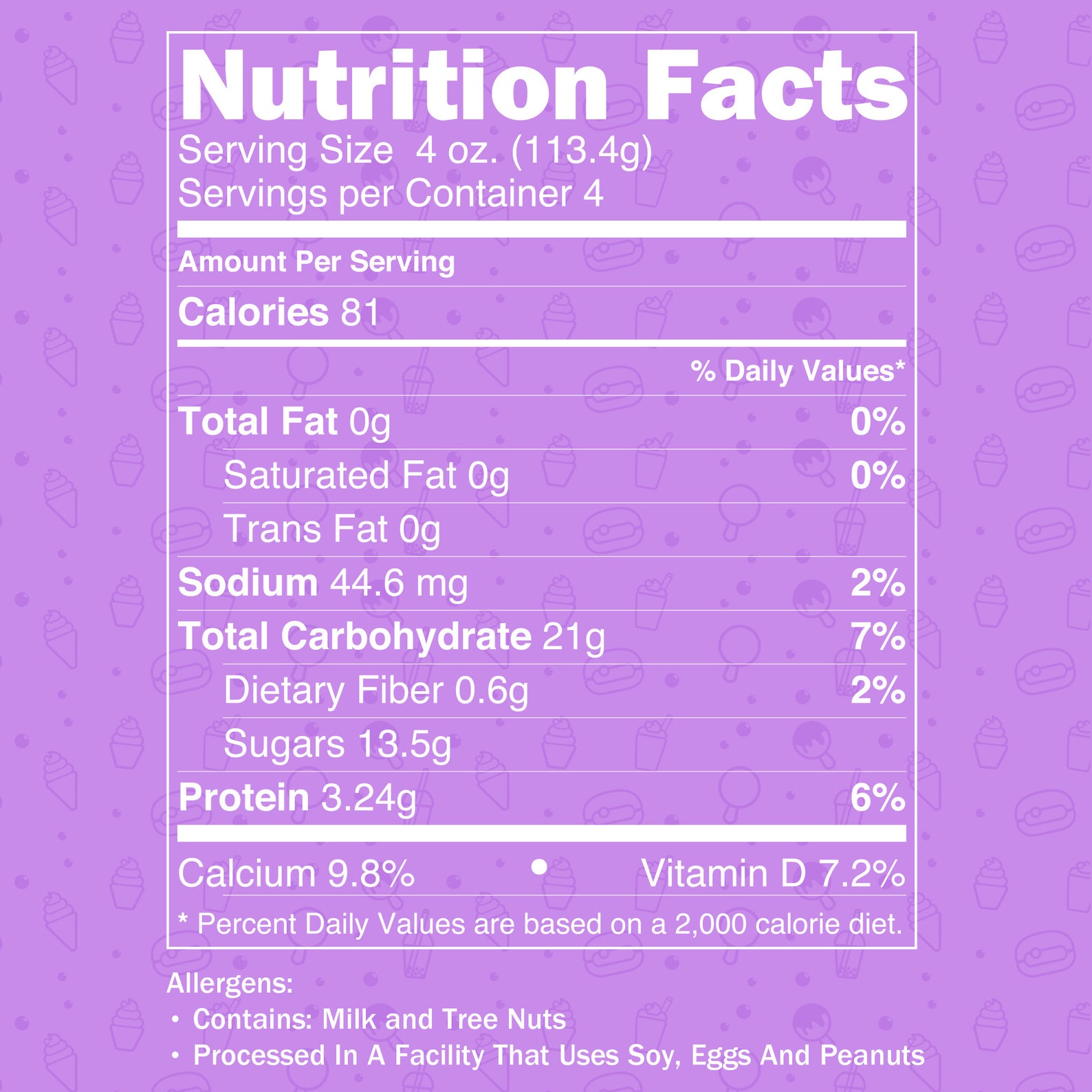 JOJI® Yogurt Pints of Orchid Vanilla Almond Fat-free Frozen Yogurt - Etsy