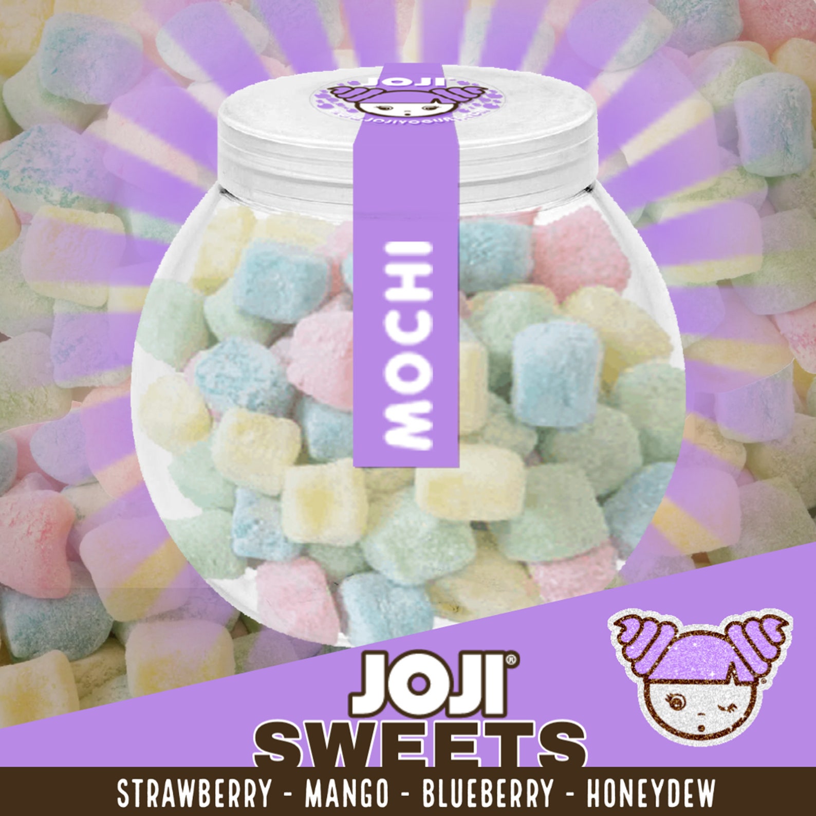 JOJI® Mini Mochi - Rainbow - Etsy