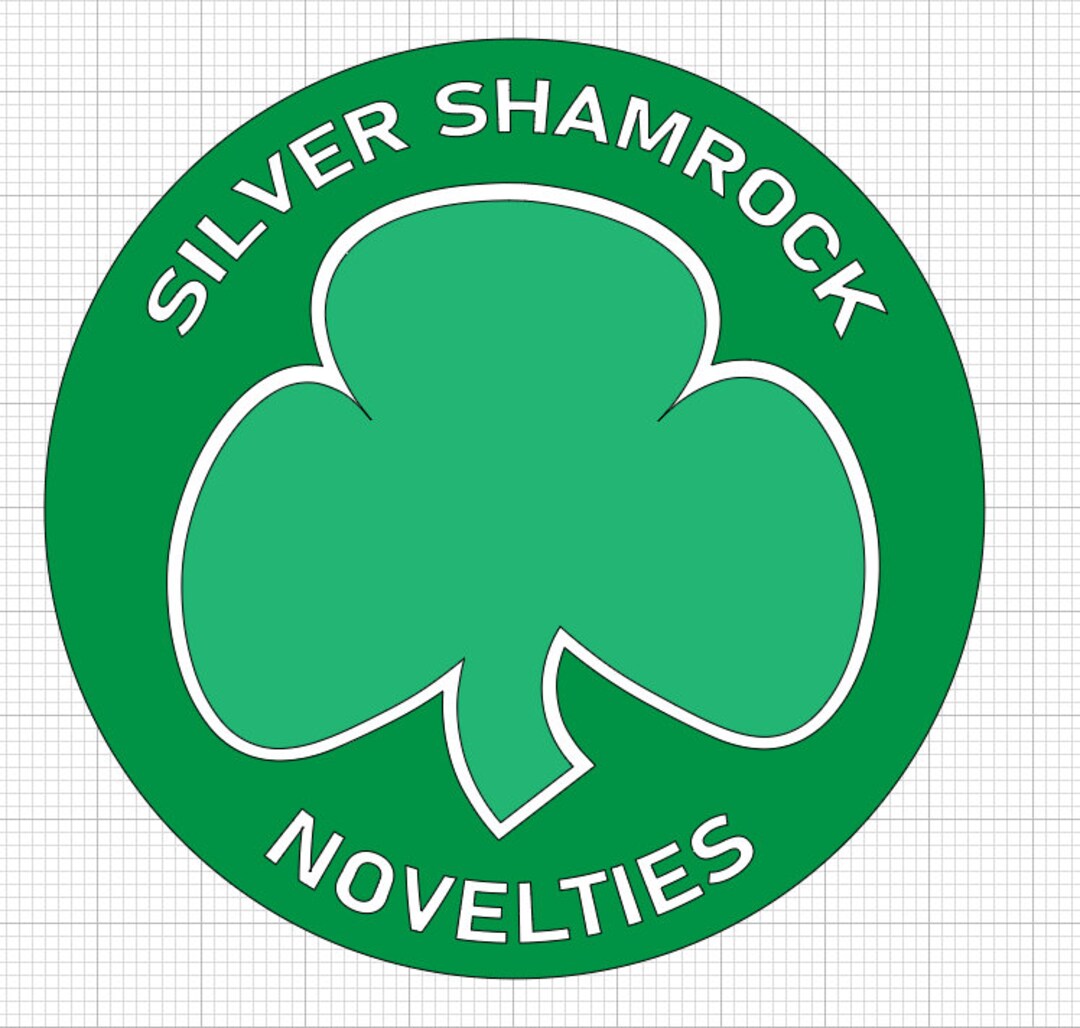 Silver Shamrock Halloween 3 SVG Digital File - Etsy