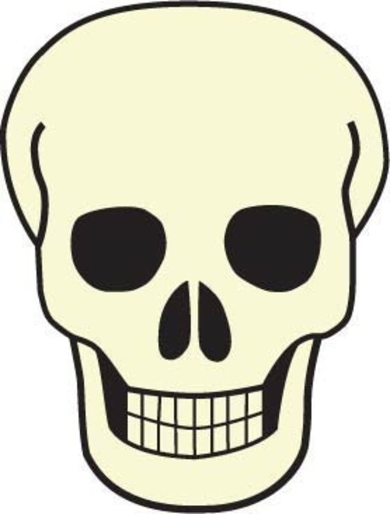 Skull Svg | Etsy