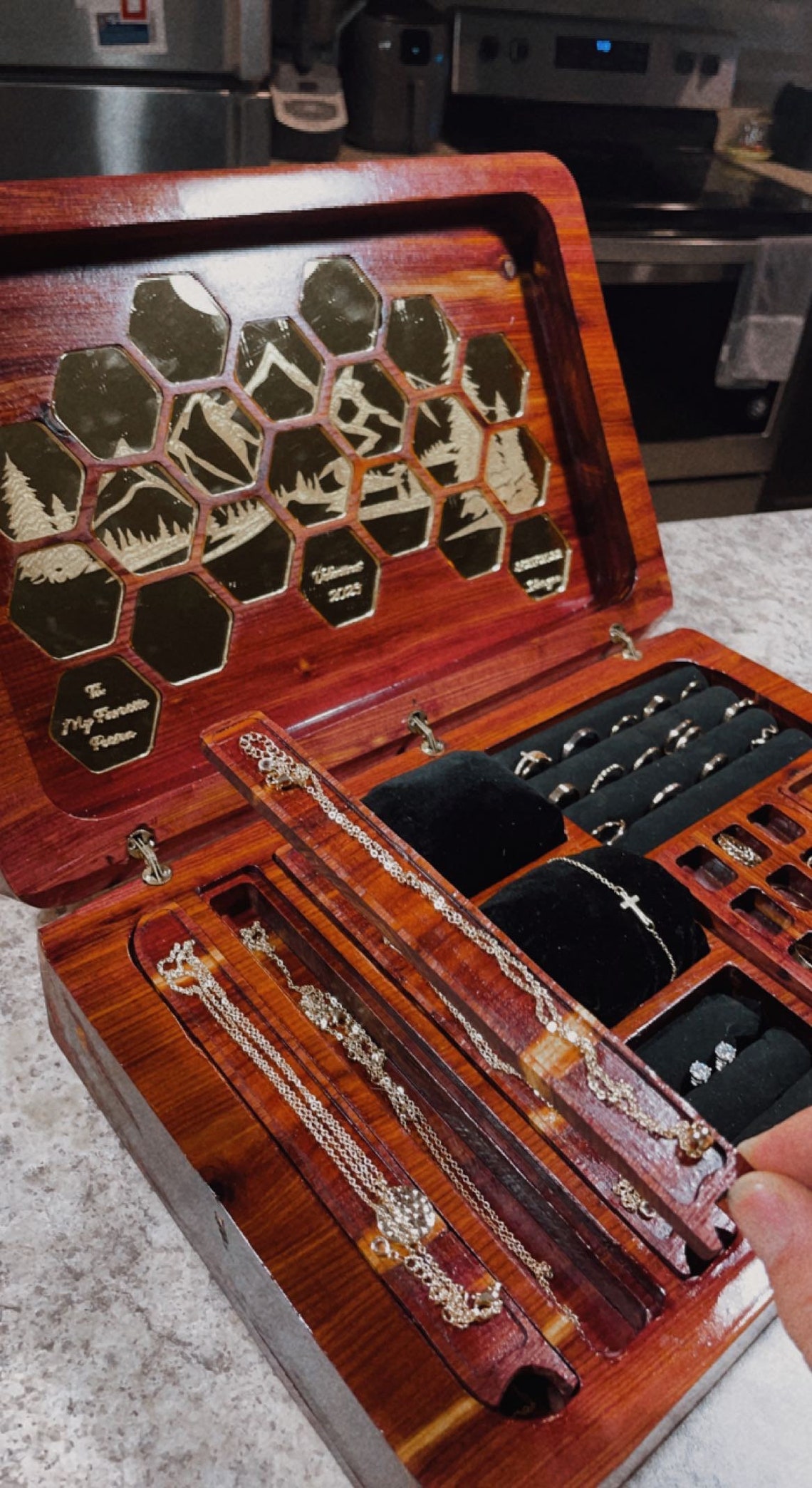 Jewelry Box Files SVG, Easel Project for CNC Router and Laser Cutter - Etsy