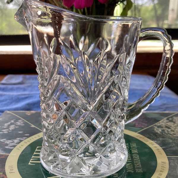 Small Glass Pitcher - Etsy