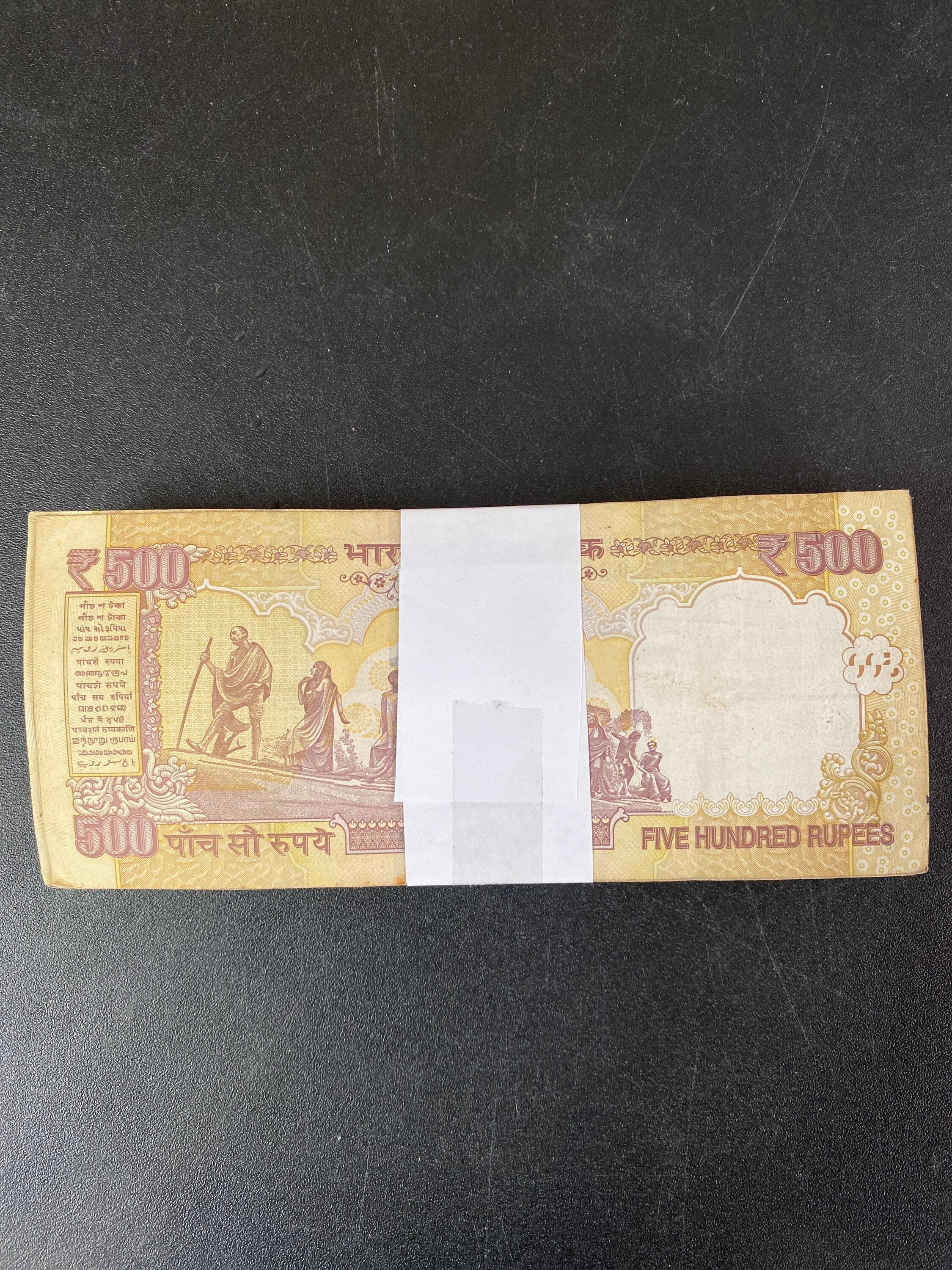50000 Indian Rupees: 100 X 500 India Banknotes Gesara - Etsy
