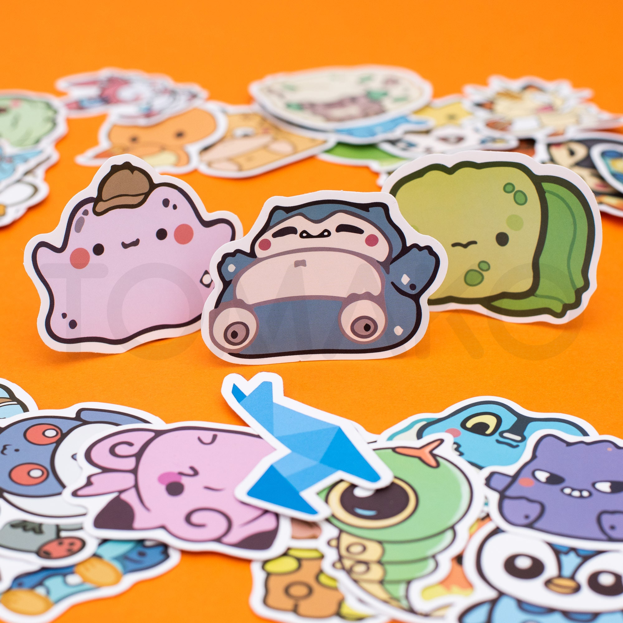 50 X Cute Chibi Pokemon Sticker Pack - Etsy