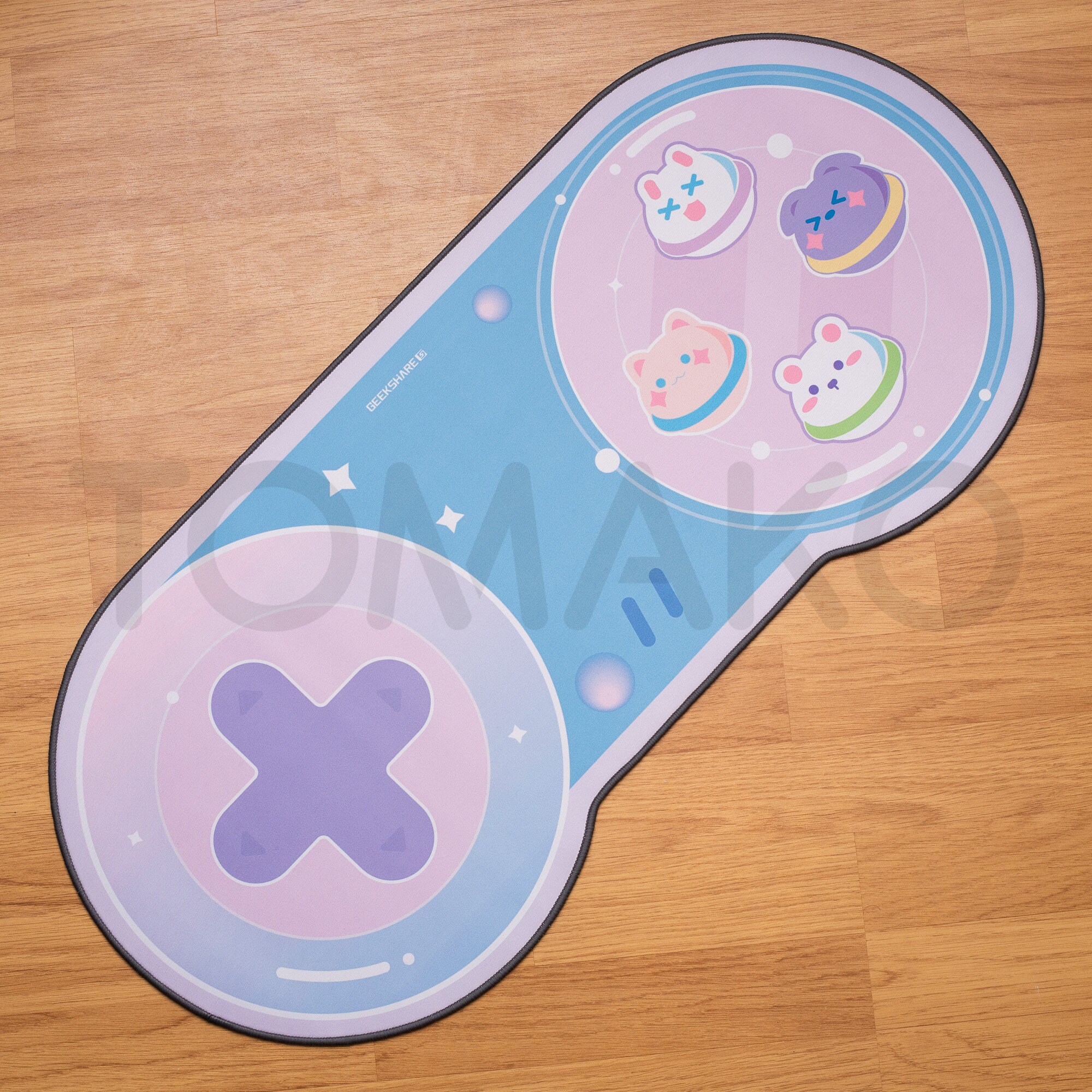 Nebula Mouse Retro Game Controller Desk Mat - Etsy