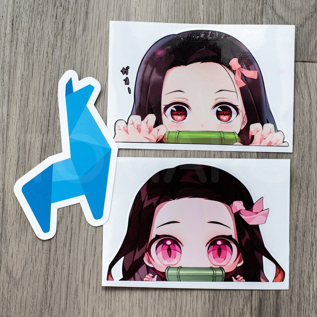 Demon Slayer Nezuko Kamado Vinyl Sticker - Etsy