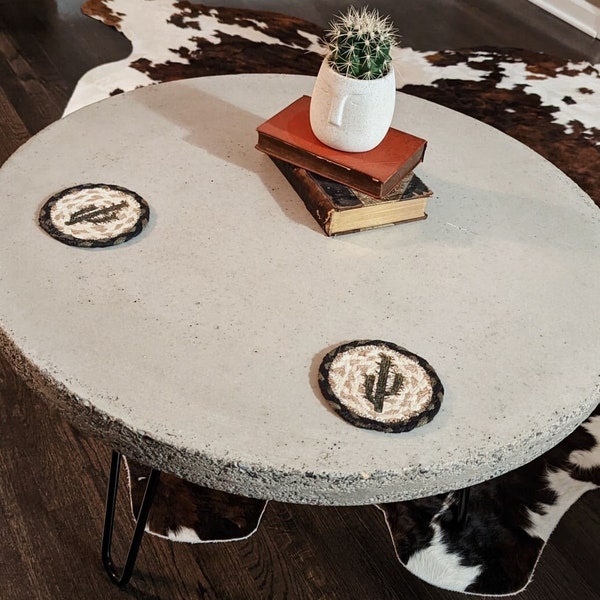 Concrete Coffee Table - Etsy