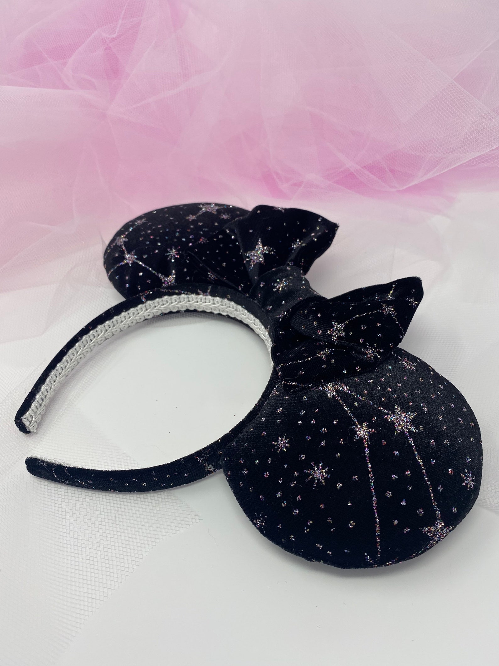 Constellation Star Minnie Ears Mickey Ears Velvet Minnie - Etsy