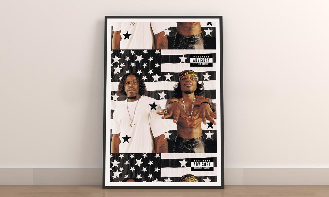 Stankonia, Outkast, Altered Album Cover Original Art Poster, Surrealist ...